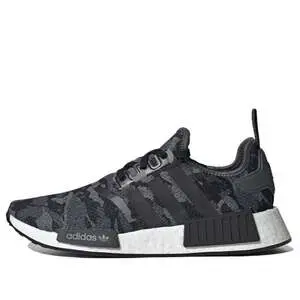 Adidas Nmd_r1 Grey Camo Sneakers - Grey Three/core Black/grey Five