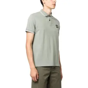 Stone Island Polo Shirt - Light Green
