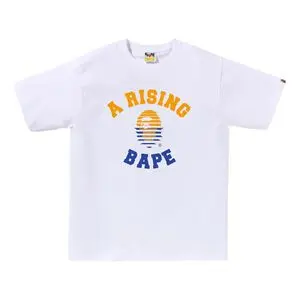A BATHING APE A Rising Tee - White