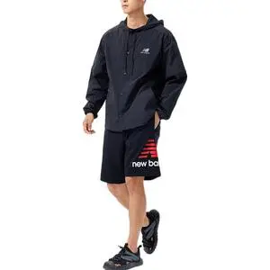 NEW BALANCE Logo Print Casual Jacket