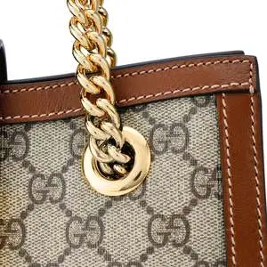 Gucci Padlock Gg Shoulder Bag - Brown
