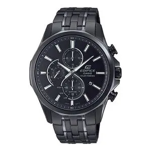 Casio Edifice Sapphire Crystal Chronograph Watch - Black