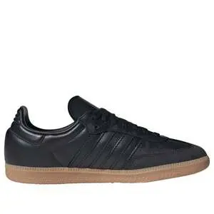 Adidas Samba Og "core Black Carbon" Sneakers - Core Black/core Black/carbon