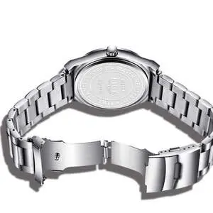 Casio Quartz Analog Watch With Stainless Steel Bracelet - Black