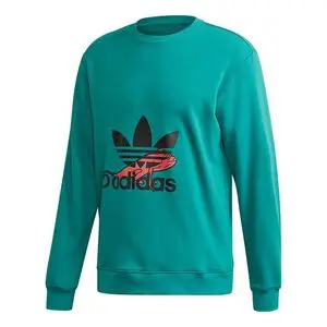Adidas Originals Printed Crewneck Sweatshirt - Green
