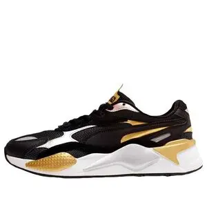 PUMA Rs-x3 Metallic Sneakers - Black/gold/silver