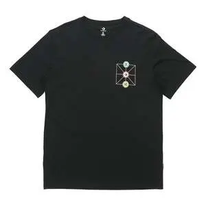 CONVERSE Creative Sports Round Neck Short Sleeve - Black