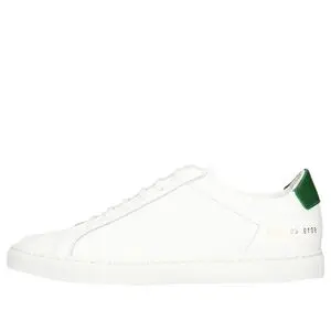 COMMON PROJECTS Achilles Low White Green Sneakers - White/green