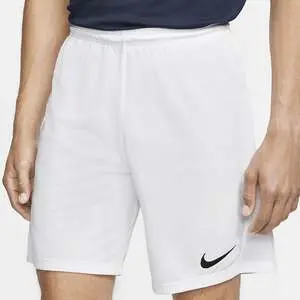 Nike Logo Print Athletic Shorts - White