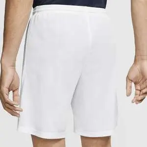 Nike Logo Print Athletic Shorts - White