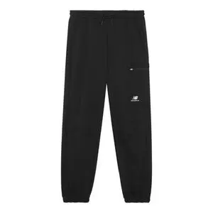 NEW BALANCE Logo Fleece Joggers - Black