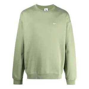 Nike Solo Swoosh Fleece Crewneck Sweatshirt - Green