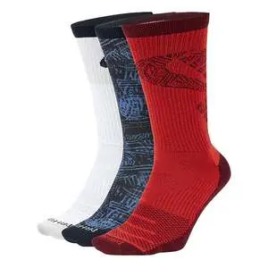 Nike Sports Socks Pack Of 3 - Multi-color