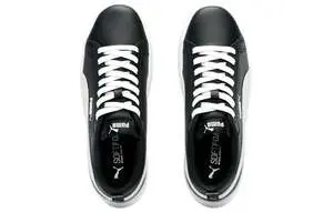 PUMA Smash Platform Leather Sneakers - Black