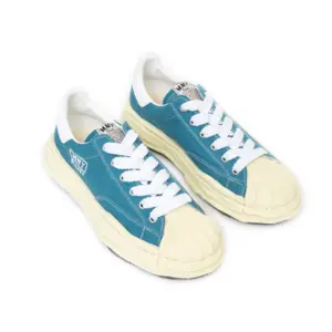 Mihara Yasuhiro Blakey Og Sole Canvas Low-top Sneakers - Blue/white