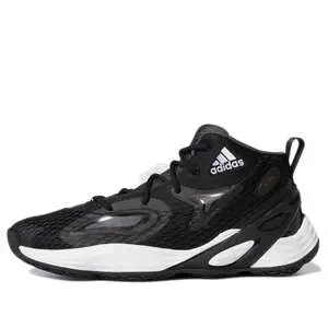 Adidas Exhibit A Mid Sneakers - Black/white