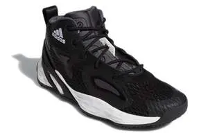 Adidas Exhibit A Mid Sneakers - Black/white