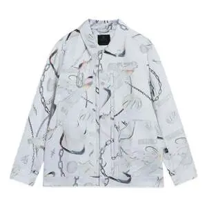 LI-NING X Glare Way Of Wade Graphic Jacket - White/grey/multi-color