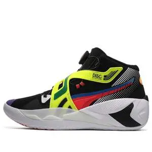 PUMA Disc Rebirth Athletic Basketball Sneakers - Black