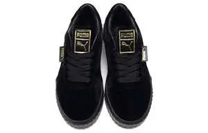 PUMA Cali Velvet Casual Sneakers - Black