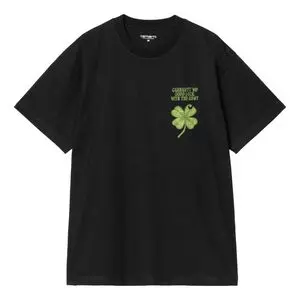 Carhartt Work In Progress Clover Short Sleeve T-shirt - Black