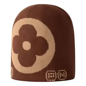 LOUIS VUITTON X Nigo Fit Monogram Beanie - Brown
