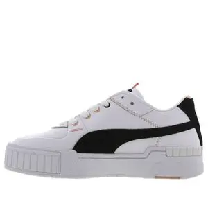 PUMA Cali Sport Asymmetric Sneakers - White/black