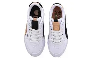 PUMA Cali Sport Asymmetric Sneakers - White/black