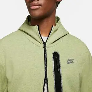 Nike Tech Fleece Full-zip Hoodie 'lime Ice - Lime Ice/htr