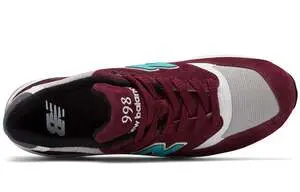 NEW BALANCE 998 Burgundy Chalk Sneakers - Red