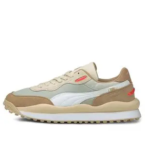 PUMA Style Rider Convey Sneakers - White/brown