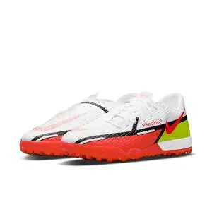 Nike Phantom Gt2 Academy Tf Turf Football Shoe - White/yellow/orange