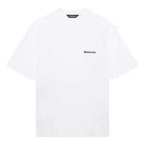 Balenciaga Ss21 Bb Letter Printing Male - White