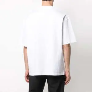 Balenciaga Ss21 Bb Letter Printing Male - White