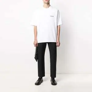 Balenciaga Ss21 Bb Letter Printing Male - White