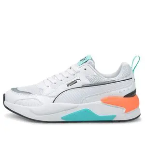 PUMA X-ray 2 Square Sneakers - White/orange/blue