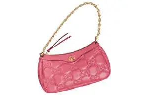 Gucci Gg Matelasse Handbag - Pink
