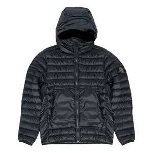 Stone Island Quilted Down Jacket - Navy