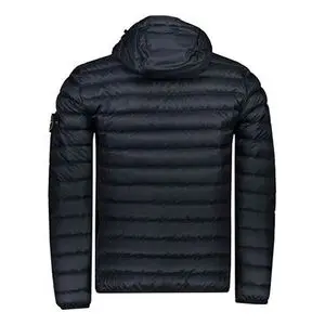 Stone Island Quilted Down Jacket - Navy