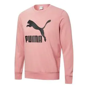 PUMA Casual Sports Round Neck Pullover - Pink