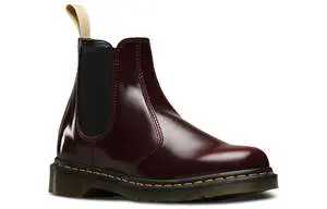 Dr. Martens 2976 Vegan Chelsea Boots - Cherry Red