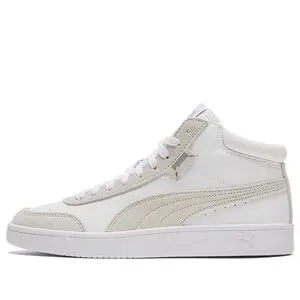 PUMA Court Legend Mid Sneakers - White/grey
