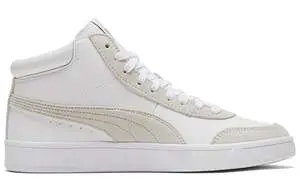 PUMA Court Legend Mid Sneakers - White/grey