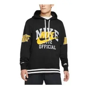 Nike French Terry Pullover Hoodie - Black