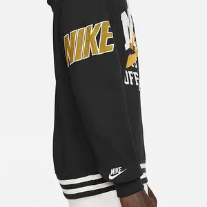 Nike French Terry Pullover Hoodie - Black