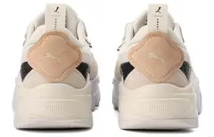 PUMA Orchid X Ameri "warm White Black" Lace Up Sneakers