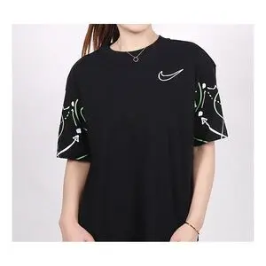 Nike Nsw Summer Hoops Casual Short Sleeve T-shirt - Black