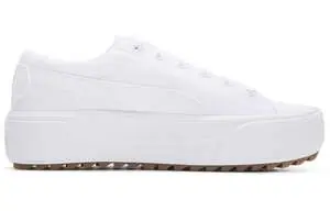 PUMA Kaia Platform Gum Sneakers - White