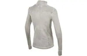 Nike Steeple Rock Half Zipper Slim Fit Long Sleeve T-shirt - Grey