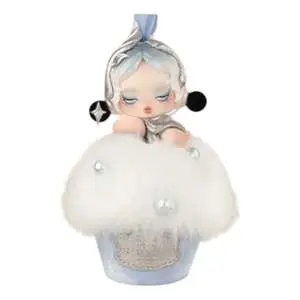 POP MART Skullpanda The Feast Begins Series "the Silver Fork" Fragrance Pendant - Multi-color